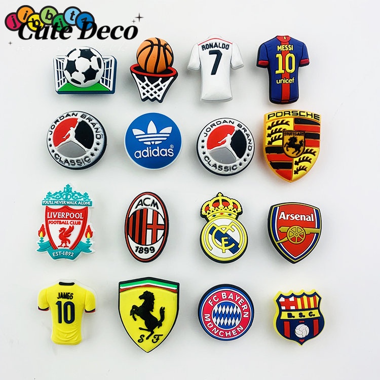 【Cute Deco】Cartoon Football Benchmarking (10 Types) Liverpool / Bayern ...