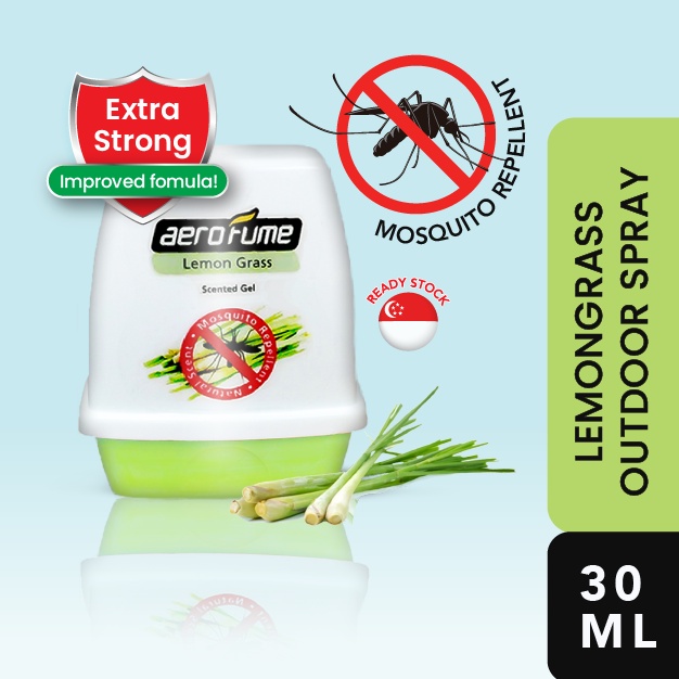 [SG] EXTRA STRONG Aerofume Lemongrass Scented Gel Natural (Mosquito ...