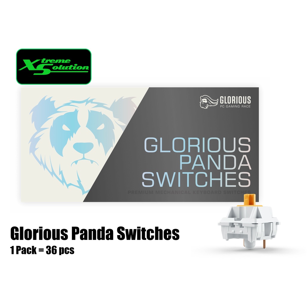 Glorious Panda Mechanical Switches - Tactile 67g Switch | Lubed ...