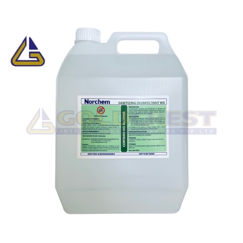 Norchem Non Alcohol Sanitizing Disinfectant WB 5L | Shopee Singapore