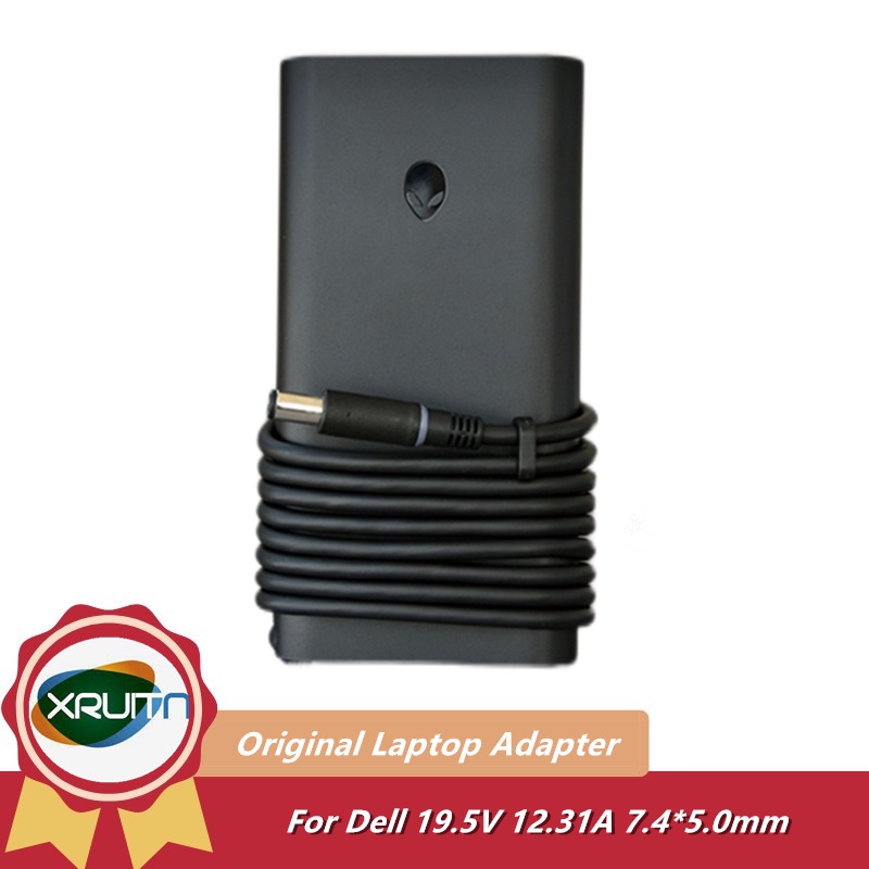 Genuine 240W GaN AC Adapter Charger For DELL Alienware 19.5V 12.31A LA240PM200 HA240PM200 ...