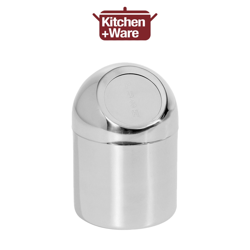 Mini Waste Bin with Push Top / Desktop Bin / Tabele Top Small Bin ...