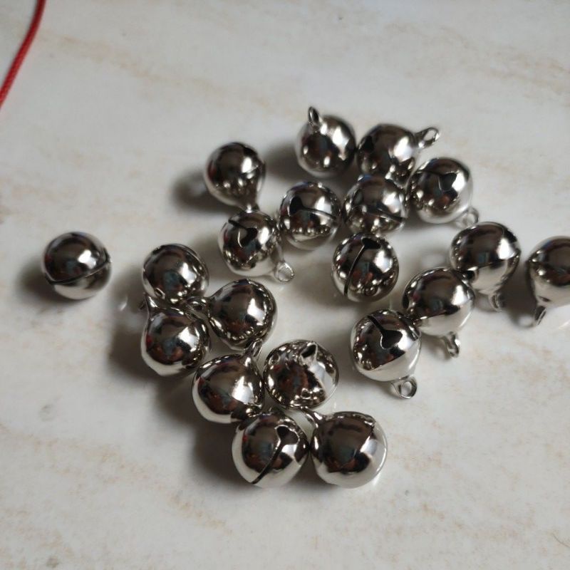 12mm silver Round Bell (For Additional Cat Necklace) | Shopee Singapore