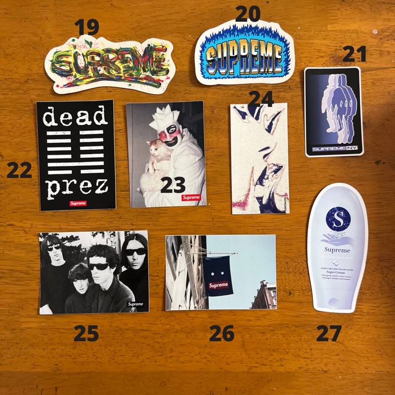 Supreme sticker from RM6 | Shopee Singapore