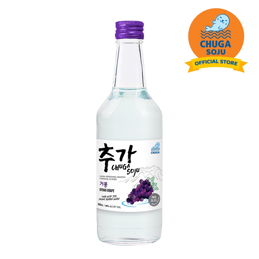 JEJU SPECIAL EDITION by CHUGA SOJU (Kyoho Grape/Plum Wine/Yuzu) x 360ml | Shopee Singapore
