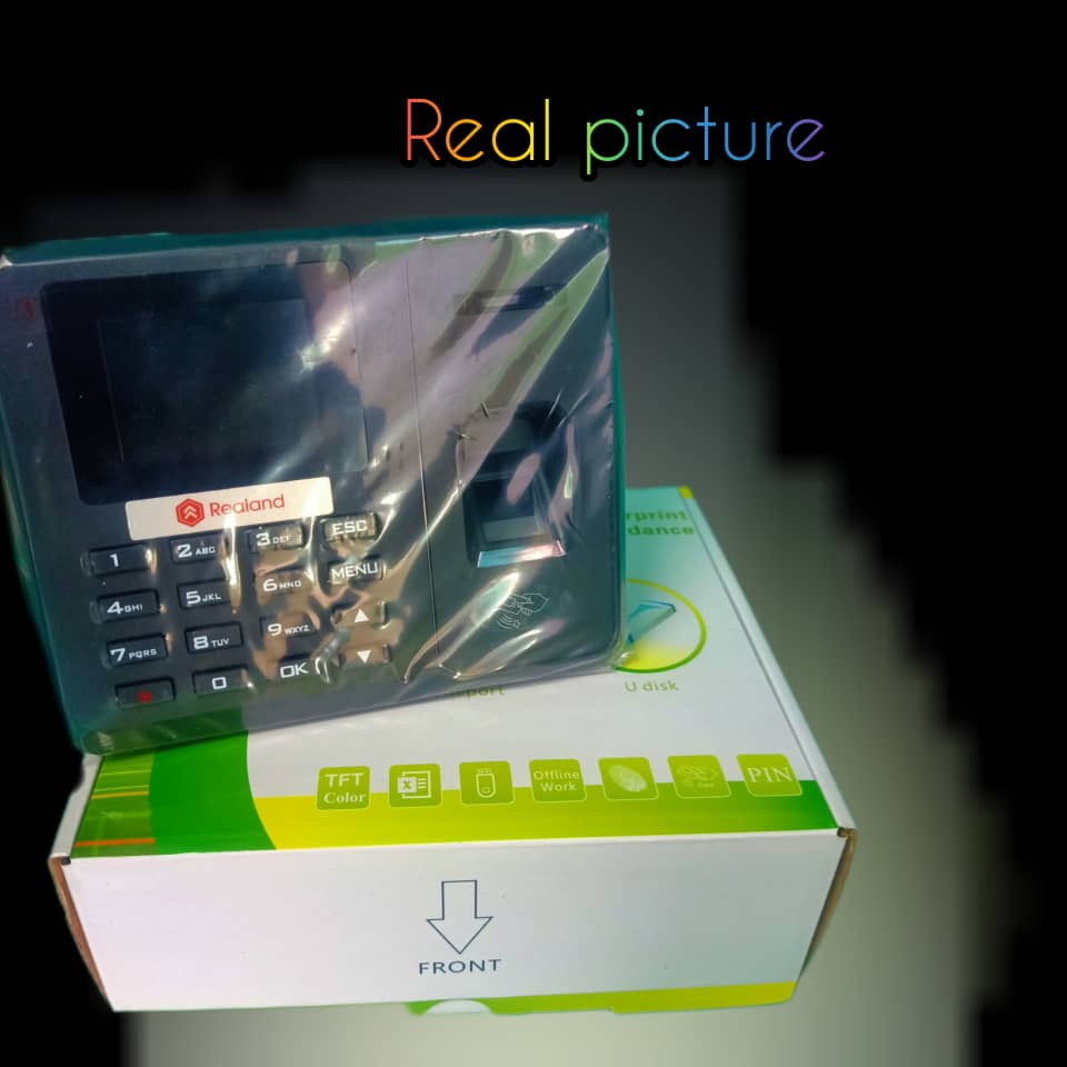 REALAND A - F260 FINGERPRINT TIME ATTENDANCE MACHINE IDENTIFICATION ...