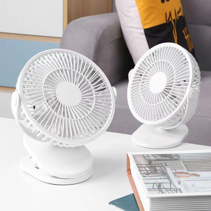 Kimviento 3600mah Fan Mini Usb 720° Adjustable Rechargeable Clip Fan ...