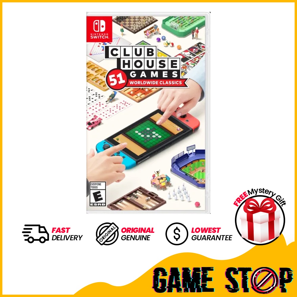 NSW Switch Clubhouse Games: 51 Worldwide Classic English Version (中英文版 ...