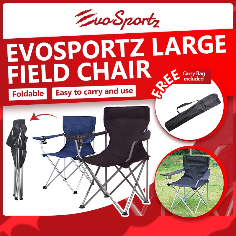 EvoSportz Large Field Chair | Outdoor Chair | Beach Chair | Camping ...