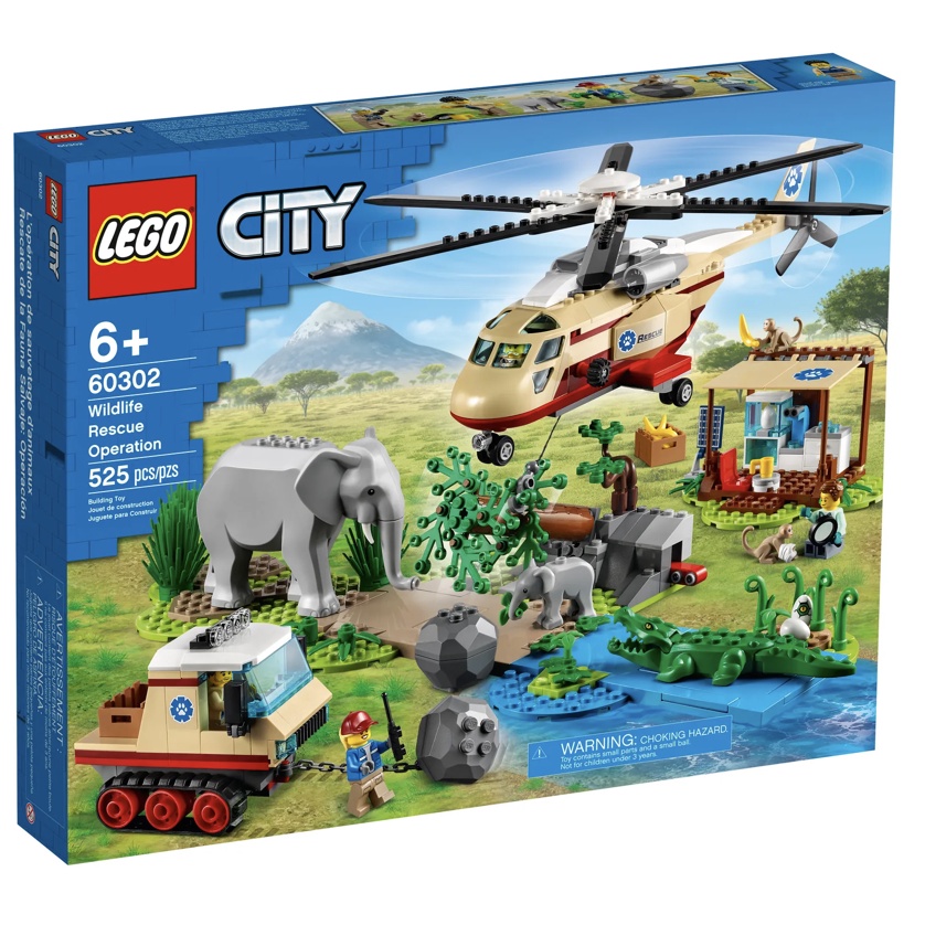 LEGO City 60302 Rescue Operation (525 Pieces) | Shopee Singapore