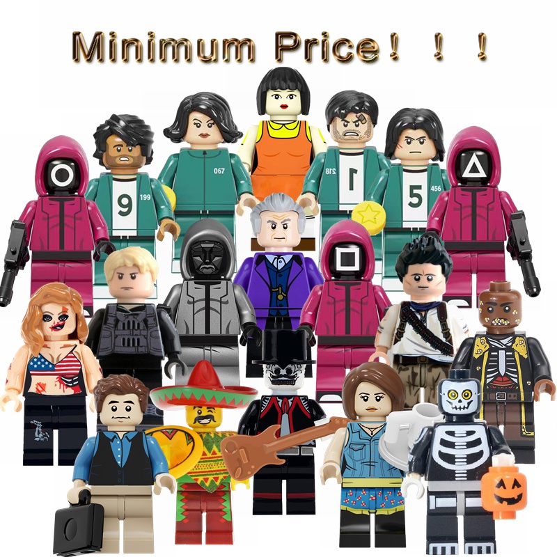 Birthday Gift Education Toys For Children DIY Building Blocks Minifigures Bricks Movie | Shopee ...