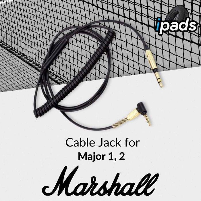Jack Microphone Headphone Cable Marshall Major 1 2 3 I II III Monitor ...