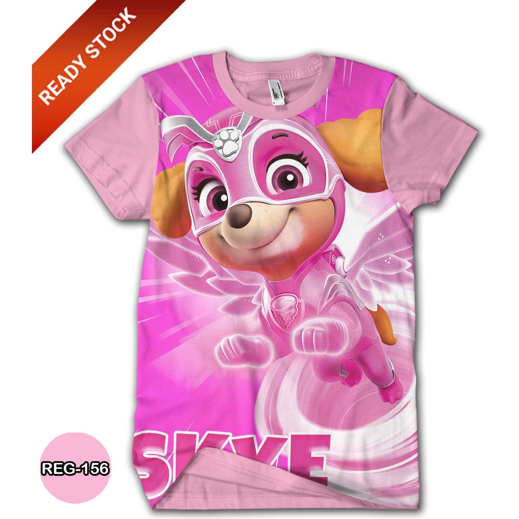 Paw Patrol SKYE Mighty Pups Clothes Trendy PAW Patrol Series Children's ...