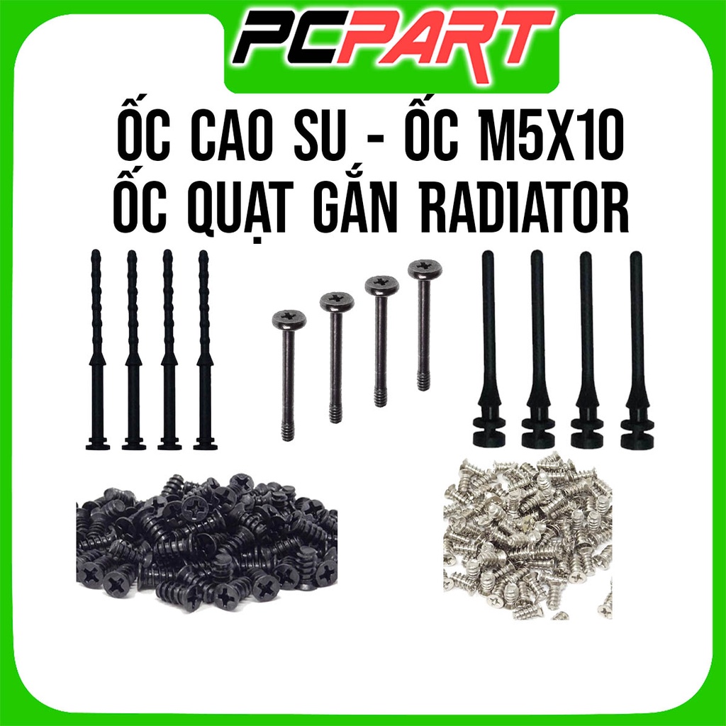 Rubber Fan Screws, case Fan Screws, Water radiator Screws, Long Screws ...