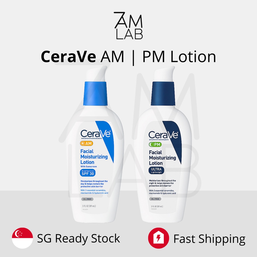 (SG Stock) CeraVe AM PM Lotion 89ml & 60ml | Shopee Singapore