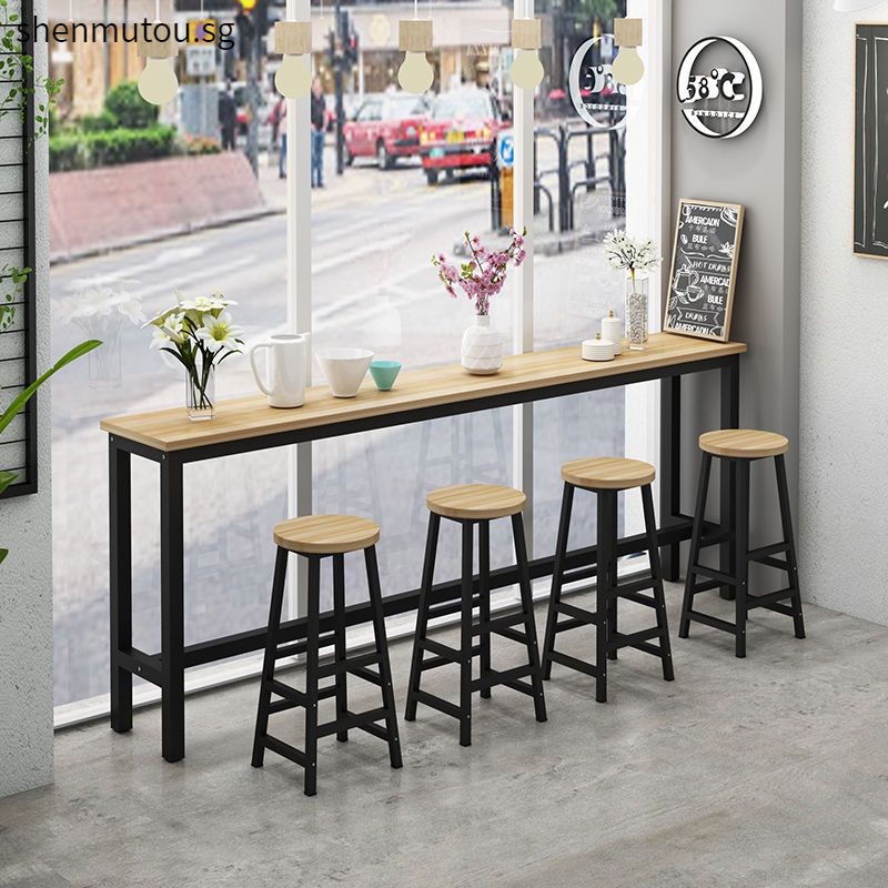 Wall bar/simple bar/long table/narrow table/long shelf/narrow shelf ...