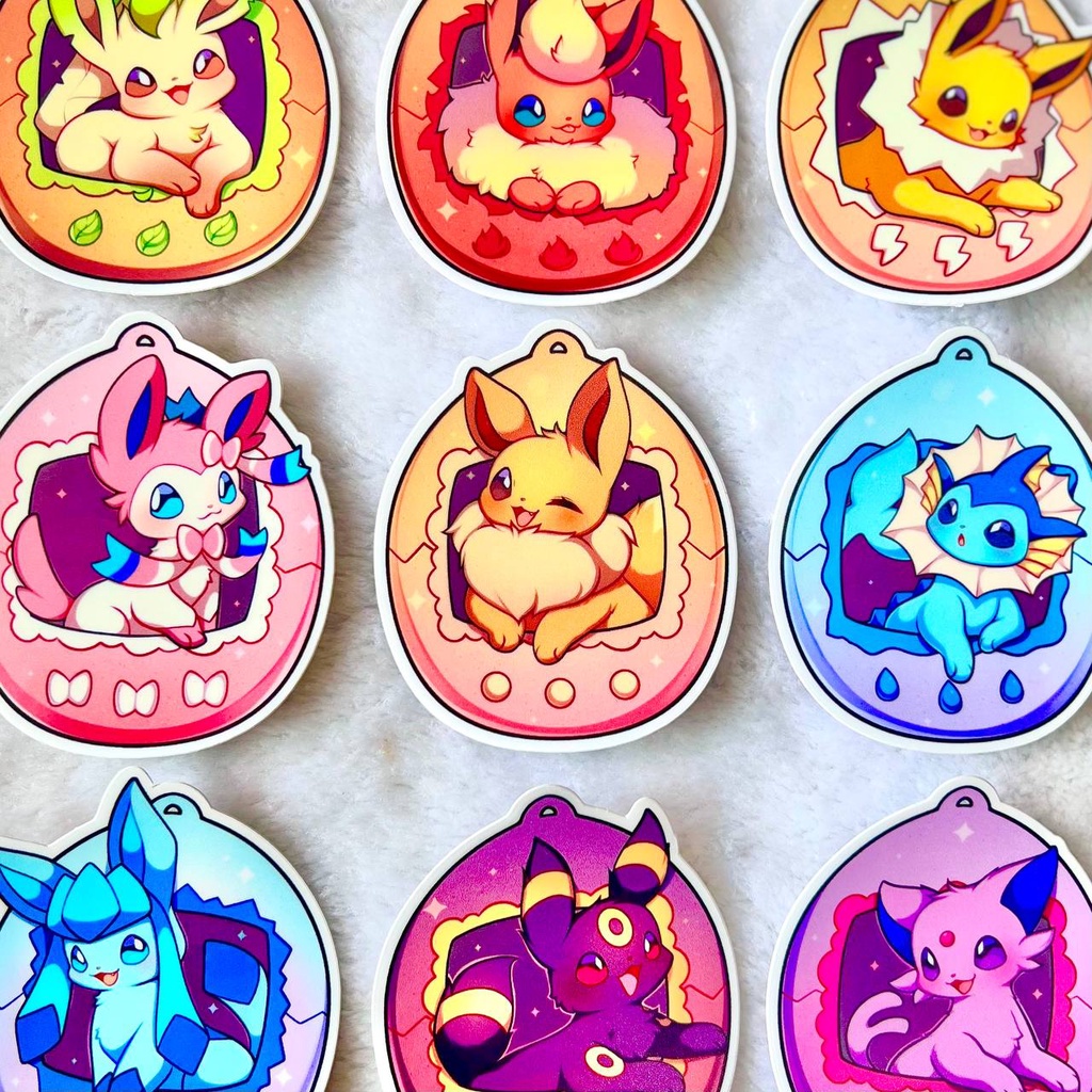 💕 WATERPROOF💕 Tamagotchi pokemon/ Laptop Sticker/ Car Decal | Shopee ...