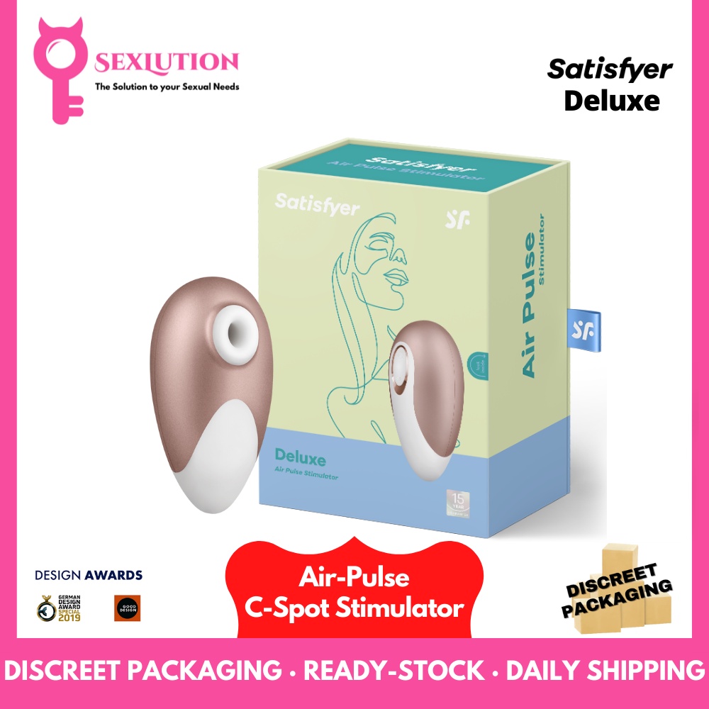 [sexlution] Satisfyer Deluxe Premium Handy Clitoris Air Pulse
