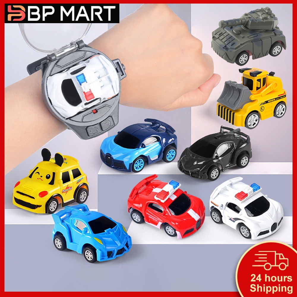 Mini RC Racing Car Remote Control Watches toy Game Watch With Remote ...