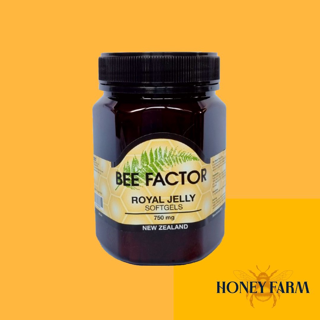 HONEYFARM Royal Jelly 750mg Softgels (500 gels) - Antibacterial ...