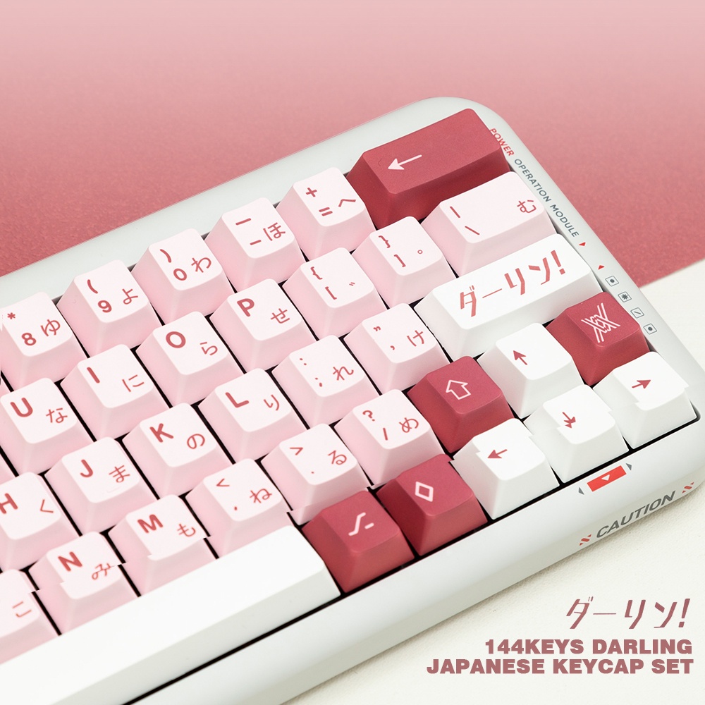GMK Darling Keycap Set 144Keys Cherry Profile PBT Compatible Gateron ...