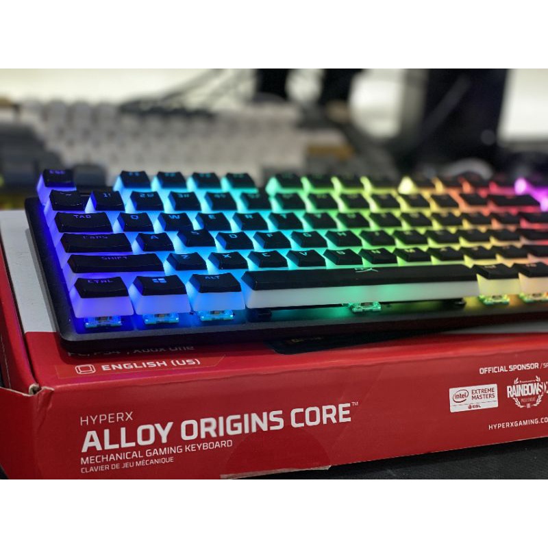 Hyperx Alloy Origins Core TKL RGB mechanical keyboard Free HyperX ...