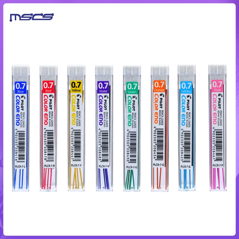 PILOT PLCR7 Color Eno Mechanical Pencil Leads Refill 0.7mm | Shopee ...