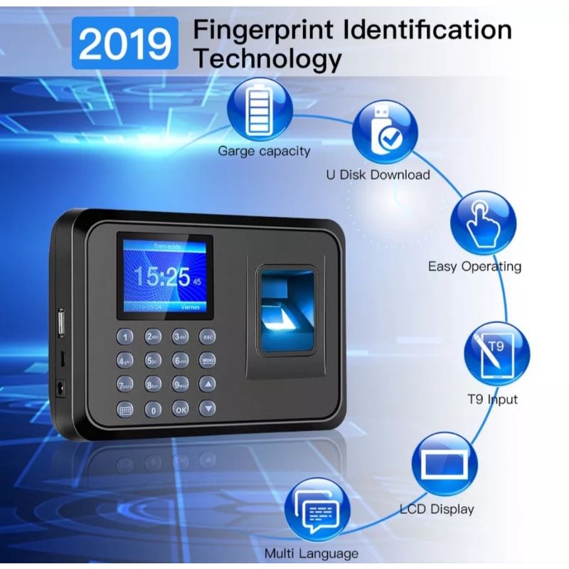 MESIN Standalone Fingerprint Machine Attendance Machine | Shopee Singapore