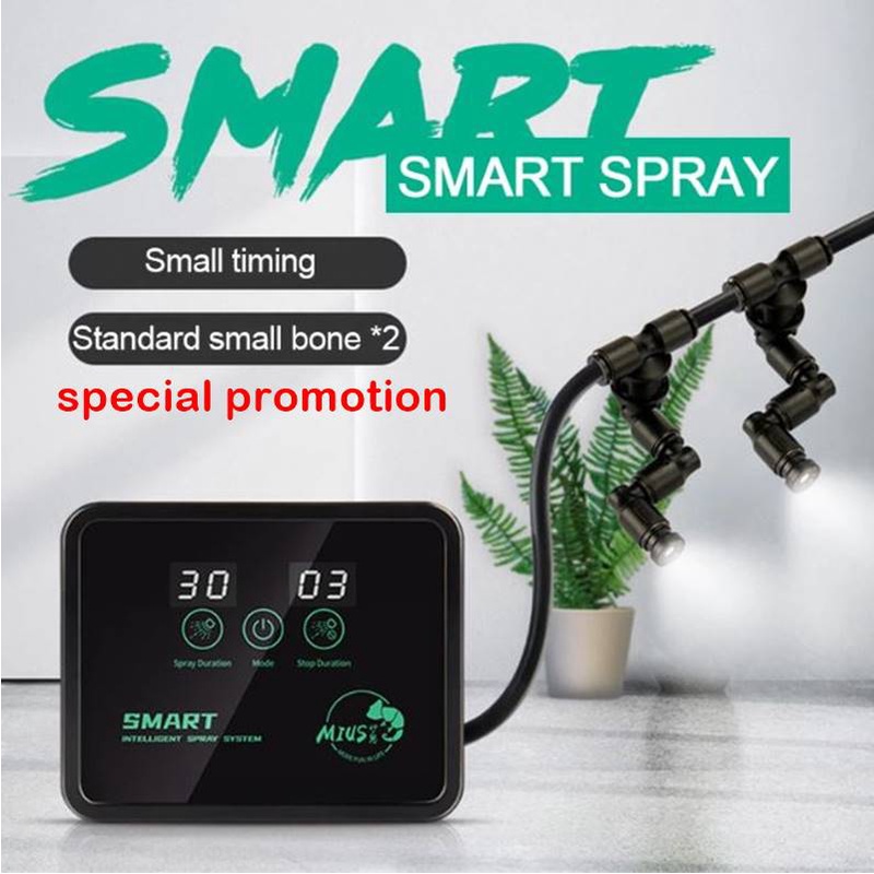 💖READY STOCK💖MIUS Automatic Mist Spray Garden System Rainforest Plant ...