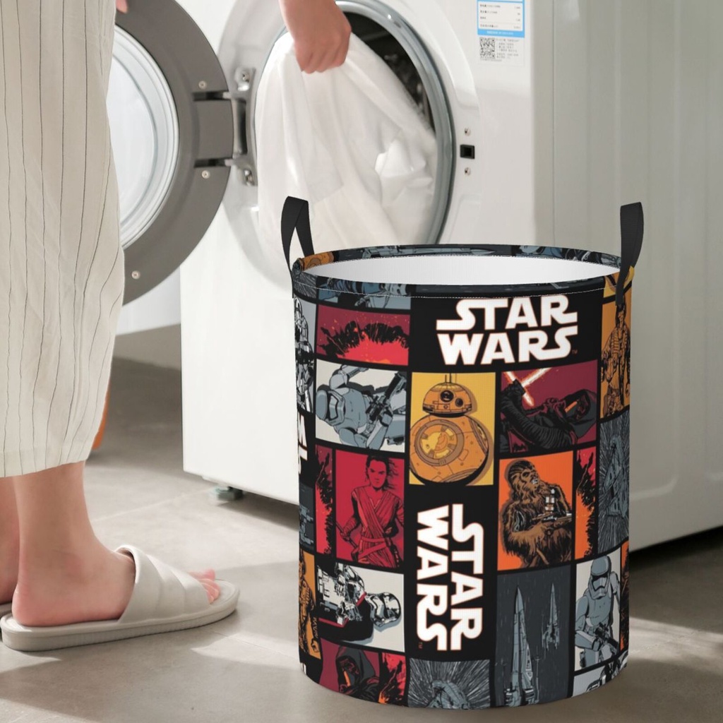 Stars Wars 20/16.5-Inches Freestanding Laundry Basket ,Waterproof ...