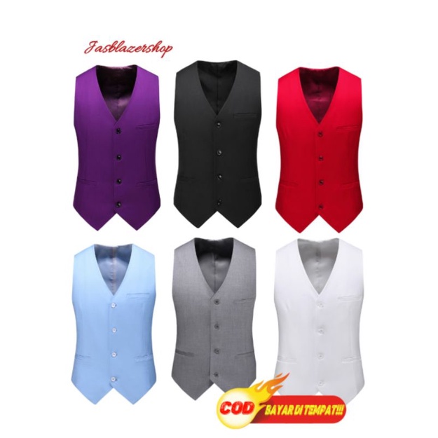 Formal Vest - Inner Vest Formal suit - men's Vest | Shopee Singapore