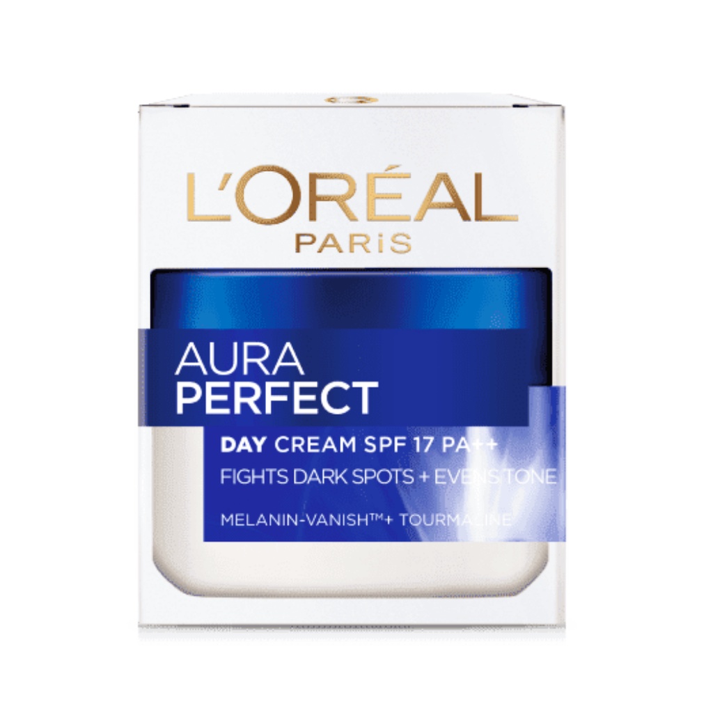 Loreal Paris Aura Perfect Day Cream SPF17 PA++ 50ml | Shopee Singapore