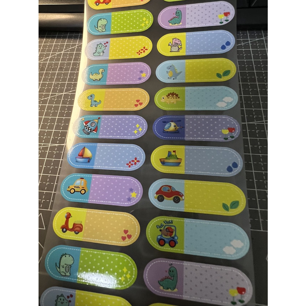 Uniform name labels Iron on labels Clothing labels Daycare labels ...