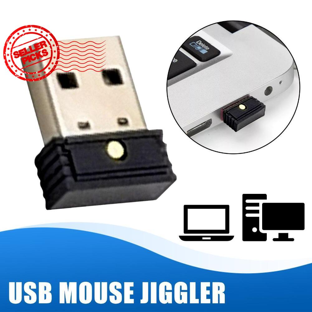 USB Mouse Jiggler, Computer Mouse Jiggler Black N9W4 | Shopee Singapore