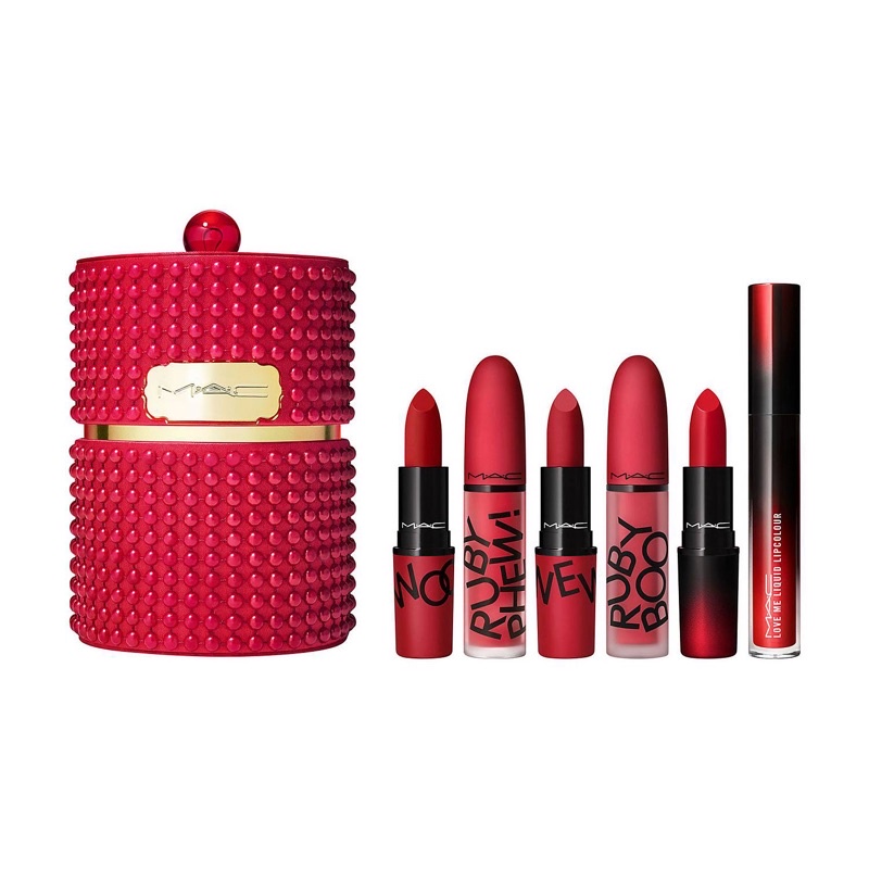 MAC ruby Crew vault (6 full sizes) | Shopee Singapore