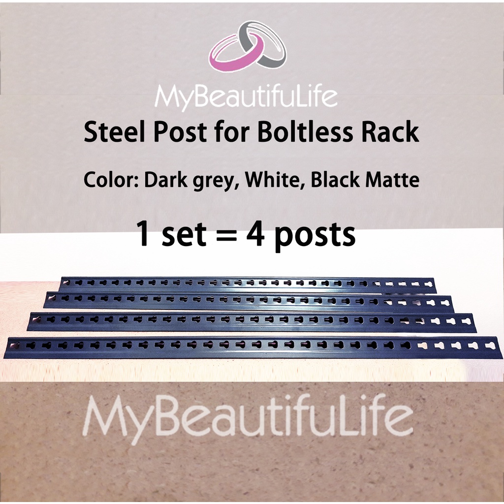Steel Post for Boltless Rack (Angle Post/Angle Bar) | Shopee Singapore