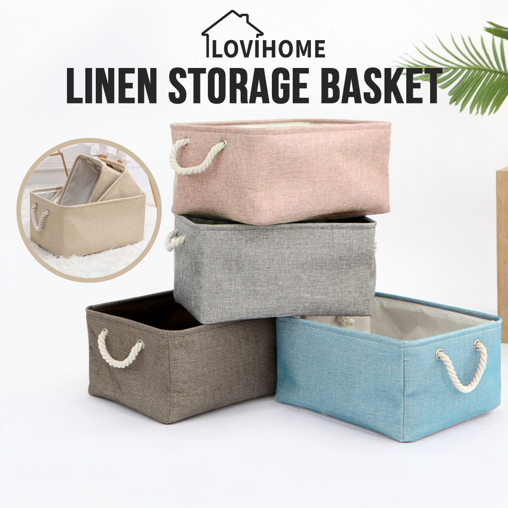 SG Foldable Linen Storage Bag Small Medium Large - Non Woven Organiser ...