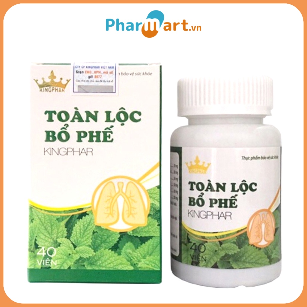 Toan Loc Bo Phe Kingphar supports the treatment of asthma, phlegm ...