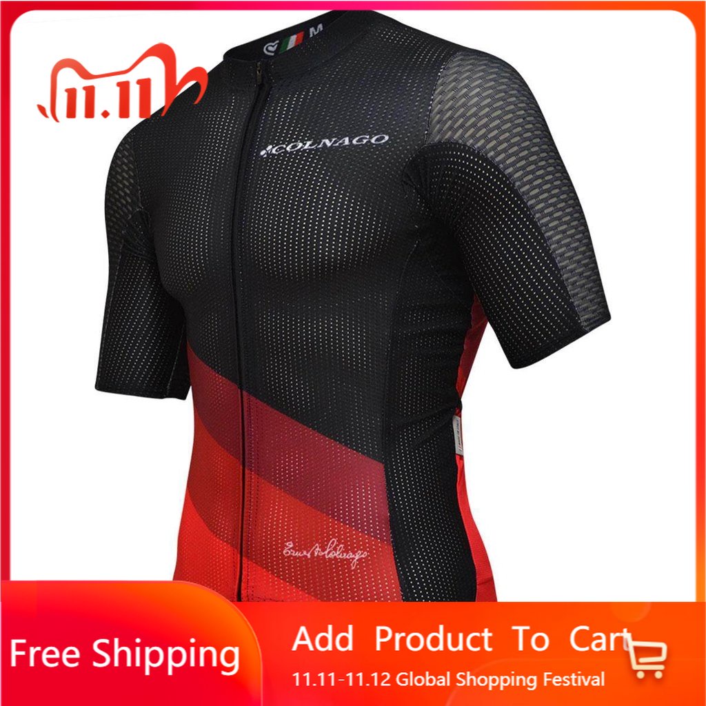 COLNAGO cycling jersey men summer short sleeve bike tops wear tshirts ...