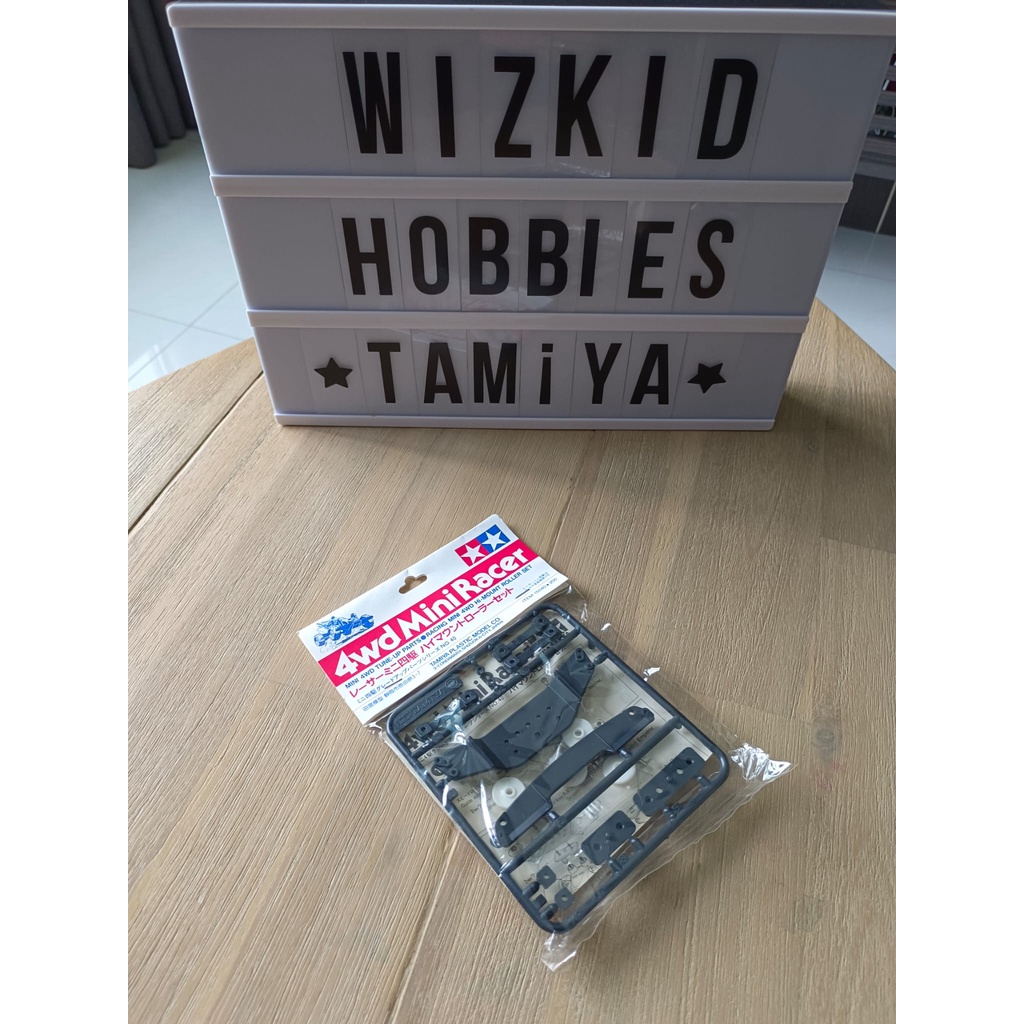 Tamiya Mini 4WD 1/32: High Mount Roller Set (15040) | Shopee Singapore