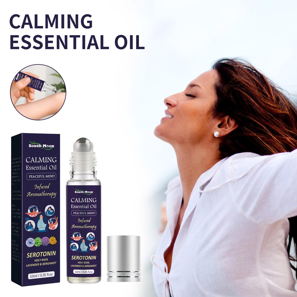 【10ml】 Stress Relief Roll-On Essential Oil Attractive Long Lasting ...