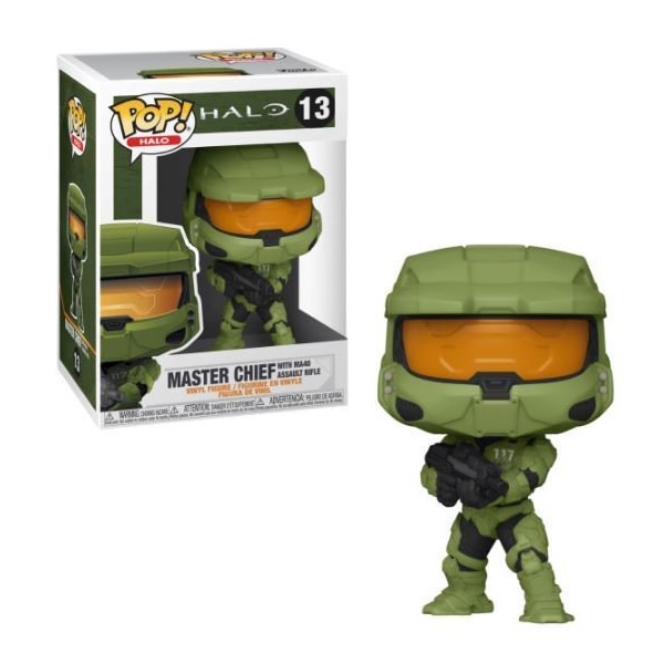 Funko POP! Games: Halo Infinite - Master Chief with MA40 Assault Rifle ...