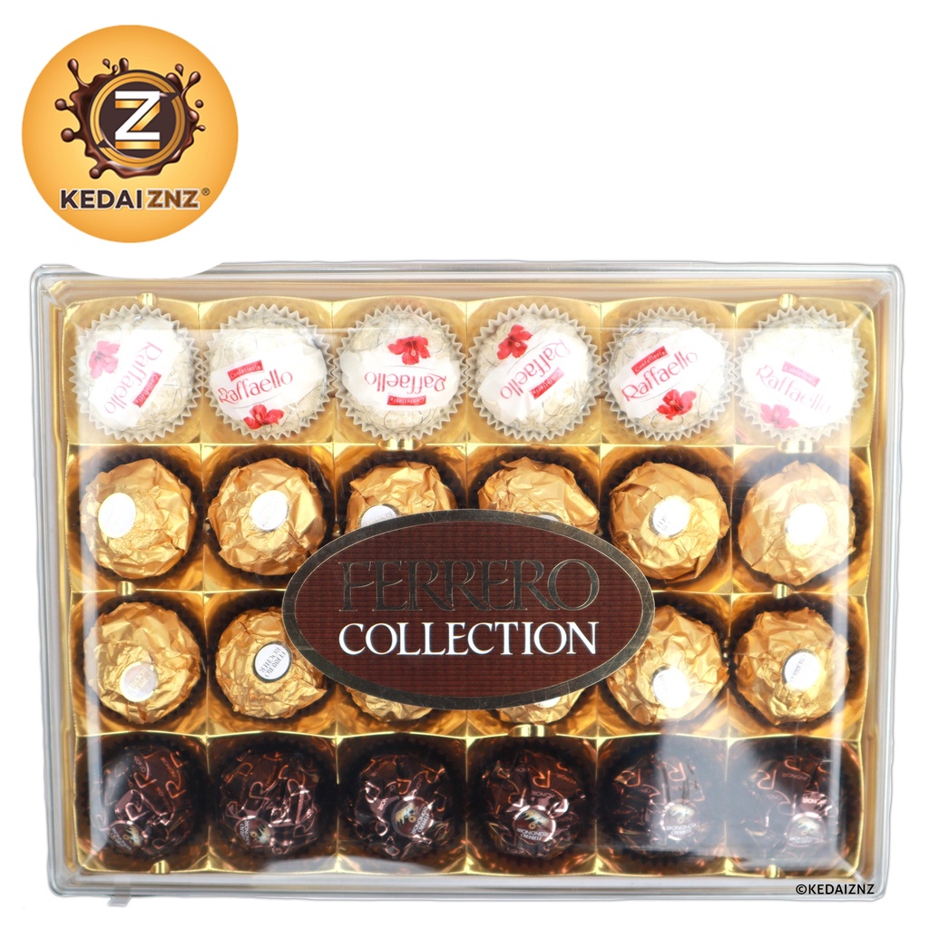 Chocolate FERRERO ROCHER COLLECTION BOX T24 269.4g Coklat | Shopee ...