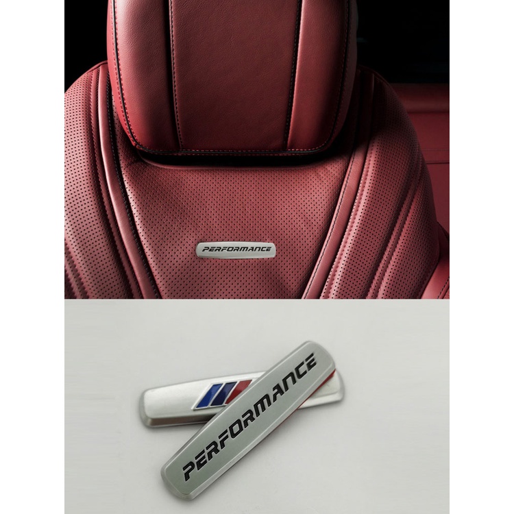 Car Metal Seat Sticker For BMW M PERFORMANCE E34 E30 E60 E39 E36 E46 ...