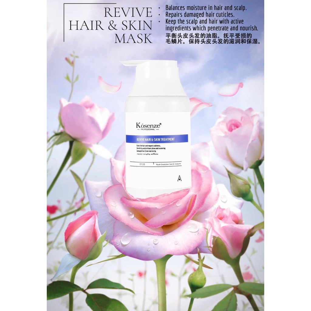New Kosenze Revive Hair & Skin Mask (300ml / 1000ml) | Shopee Singapore