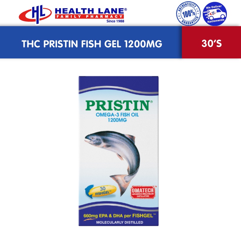 THC PRISTIN FISH GEL 1200MG (30'S) | Shopee Singapore