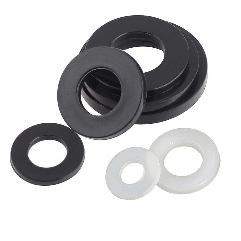 [XJK] Black Nylon Gasket Rubber Plastic Plastic Insulation Screw Washer ...