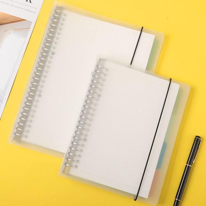 A5 20 Ring Binder / Binder B5 26 Ring Binder Transparent | Shopee Singapore