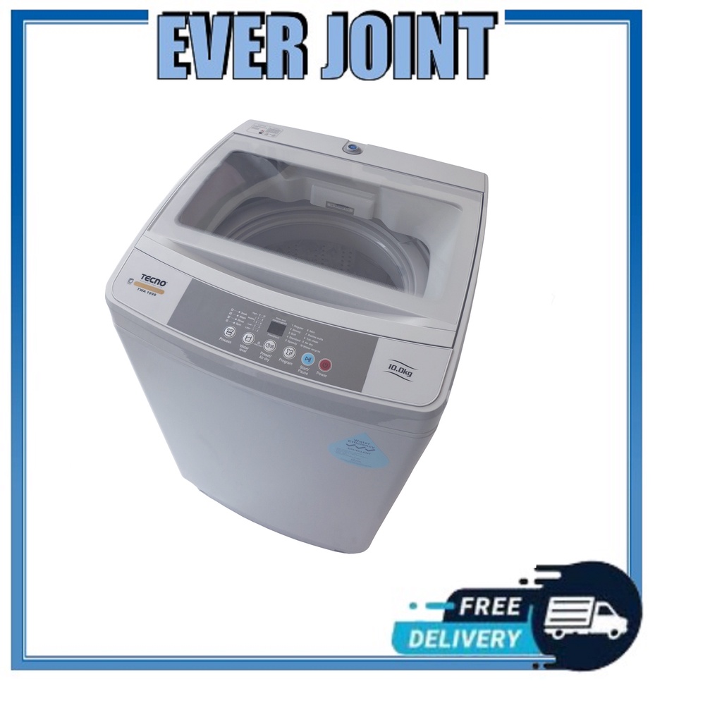 Tecno TWA1099 / TWA 1099 [10Kg] Top Load Washing Machine | Shopee Singapore