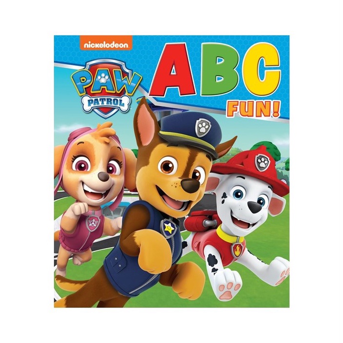 Paw Patrol ABC Fun Board Book For Kids to Learn the Alphabet | Shopee ...